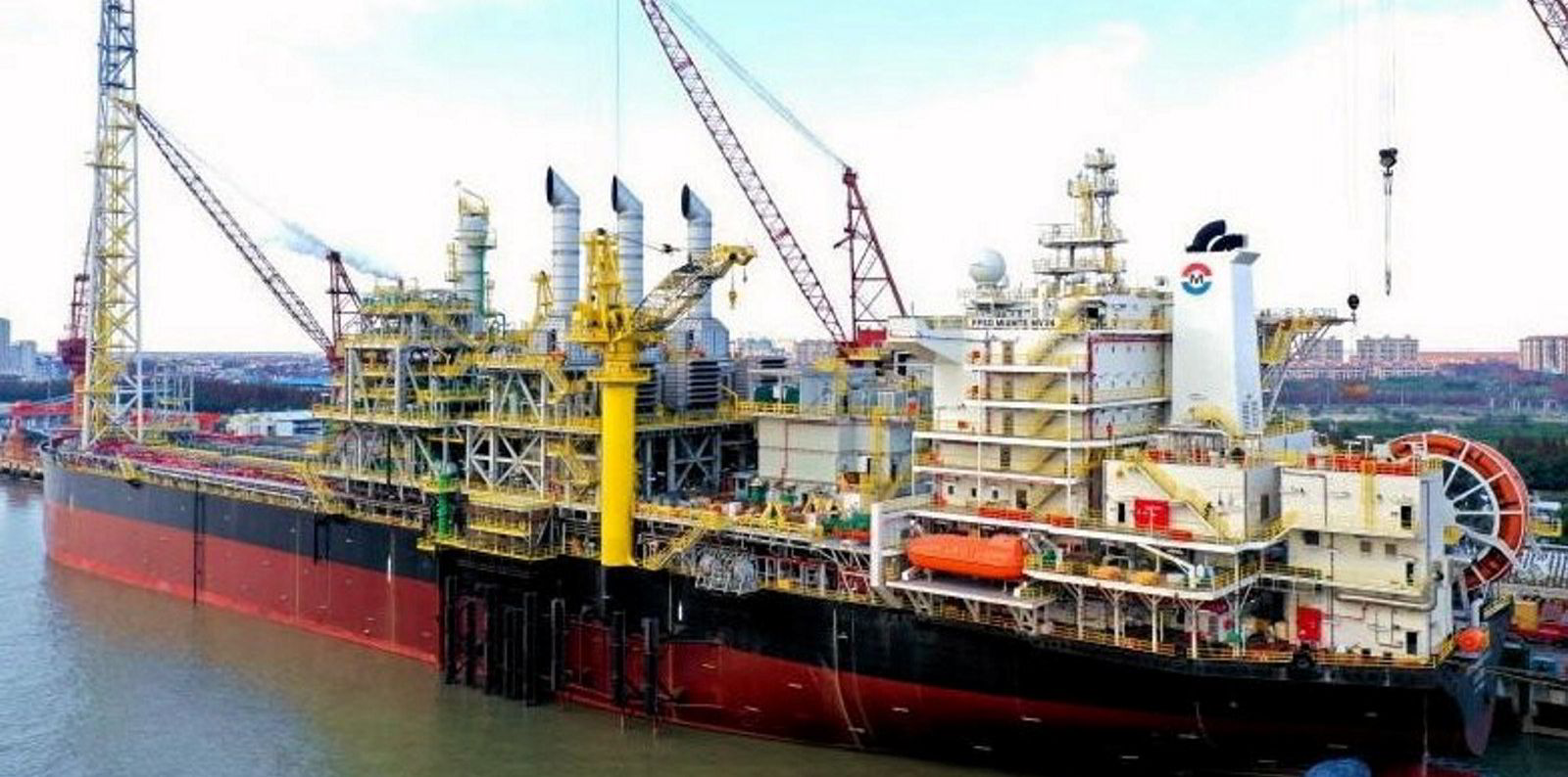 Cosco delivers floater destined for Eni's Amoca shallow-water project ...