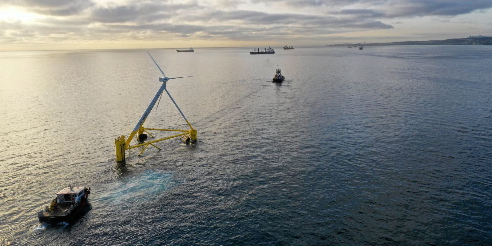 X1 Wind prevails as Pivotbuoy floating wind prototype moored for switch ...