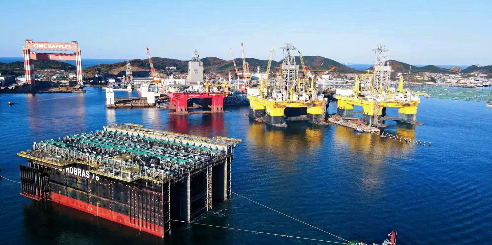 Chinese yard sends Brazil-destined FPSO block to South Korea for ...