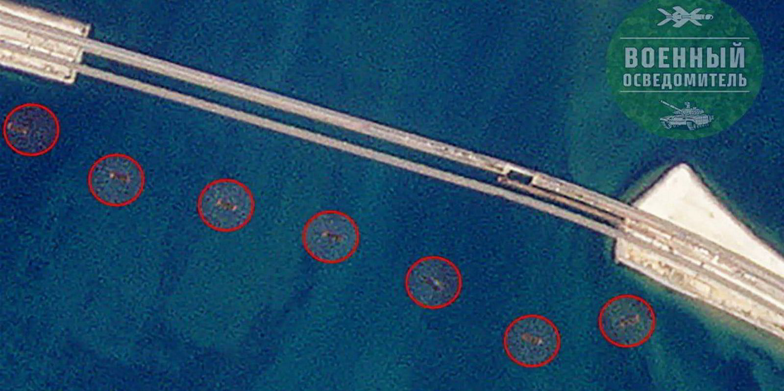 Russia installs protective barrier on south side of Kerch bridge ...