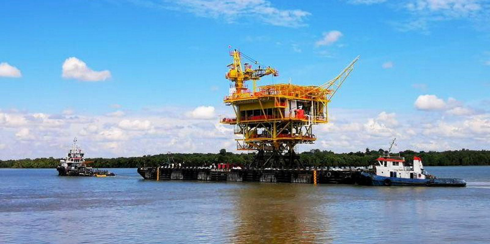 PTTEP platform sets sail from OceanMight | Upstream Online