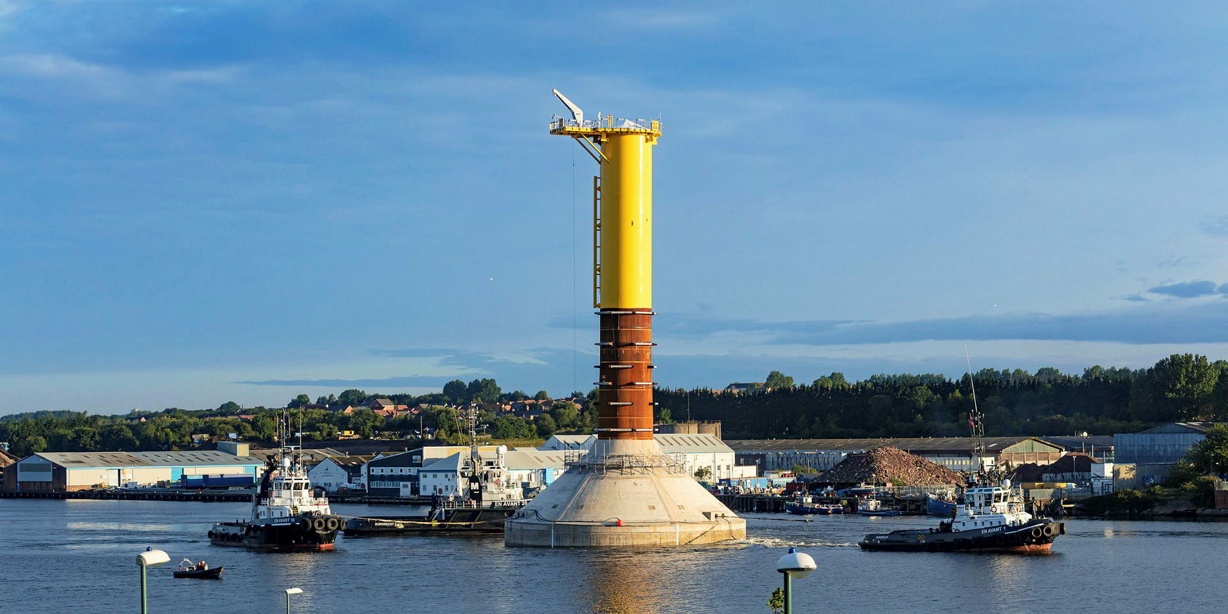 First GBF floats out for pioneering Blyth offshore wind project | Recharge