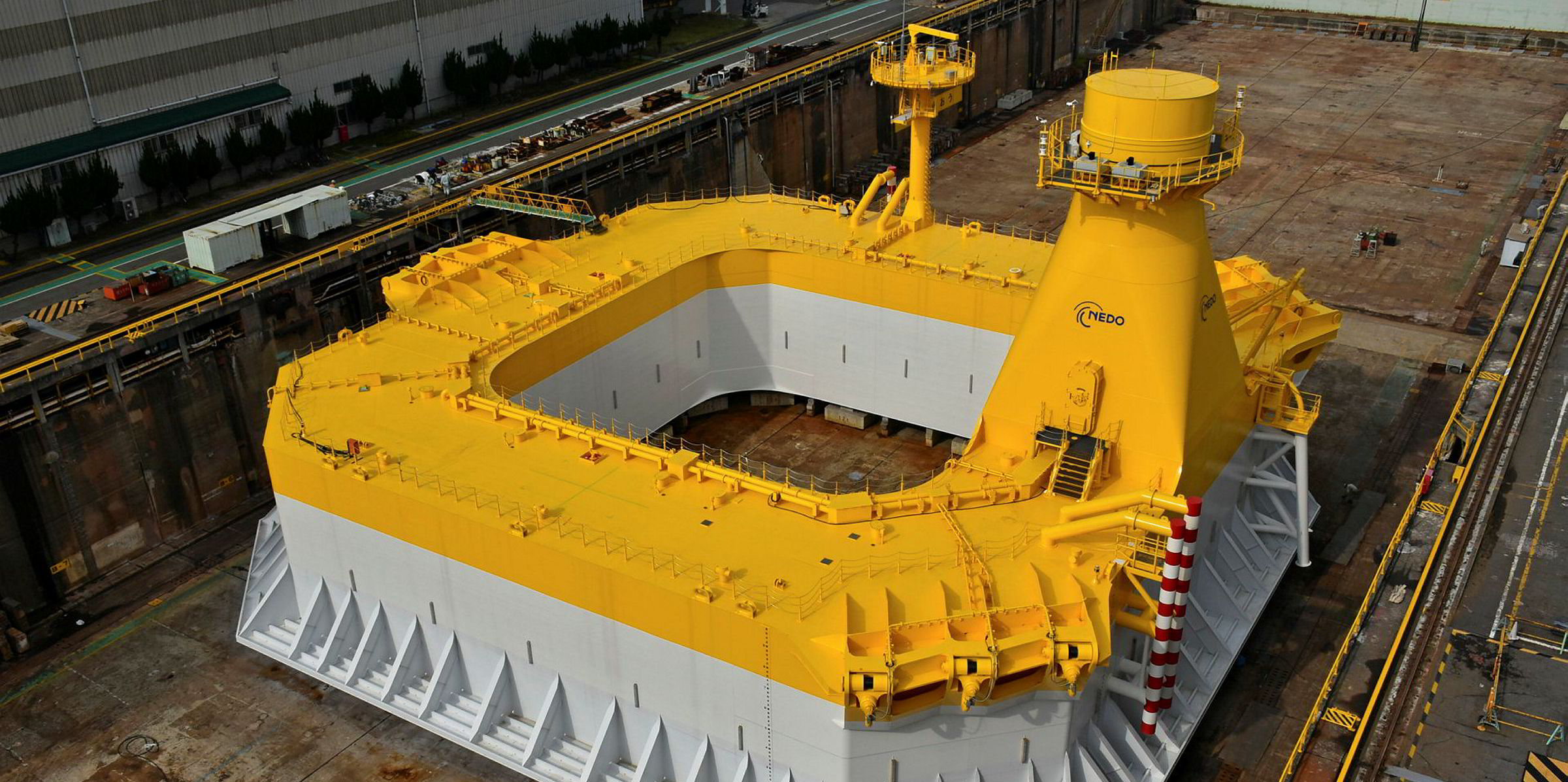 Steel Ideol floating wind unit ready for tow-out off Japan | Recharge