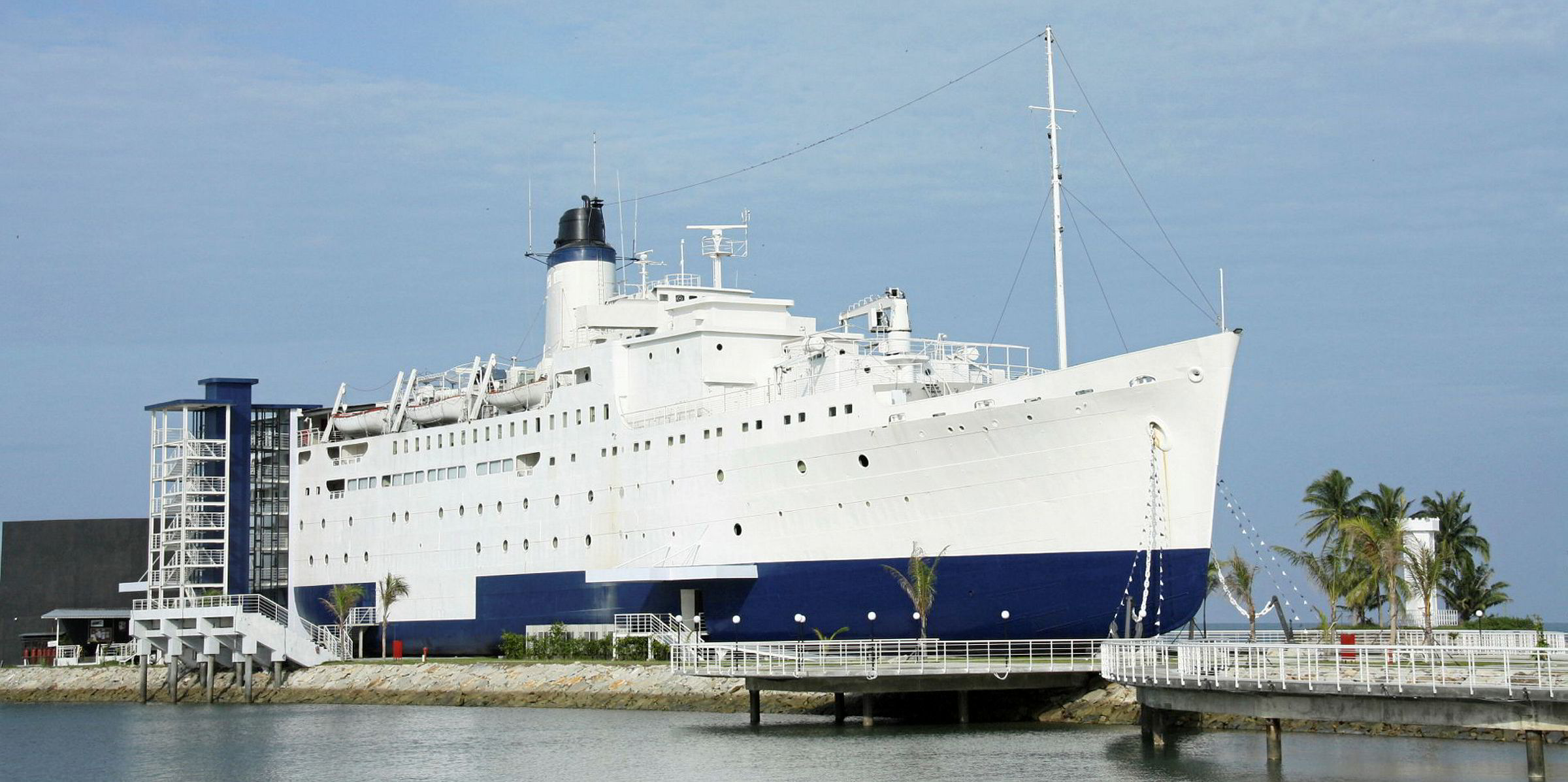 The ship that went ashore to become a hotel | TradeWinds