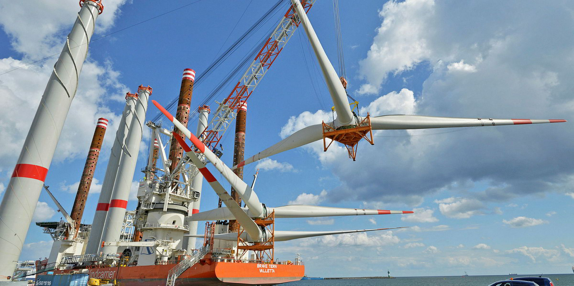 'Slowing' of wind turbine arms race could kick-start ship order rush ...