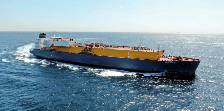 TMS Cardiff Gas LNG newbuilding and car carrier collide off Belgium ...