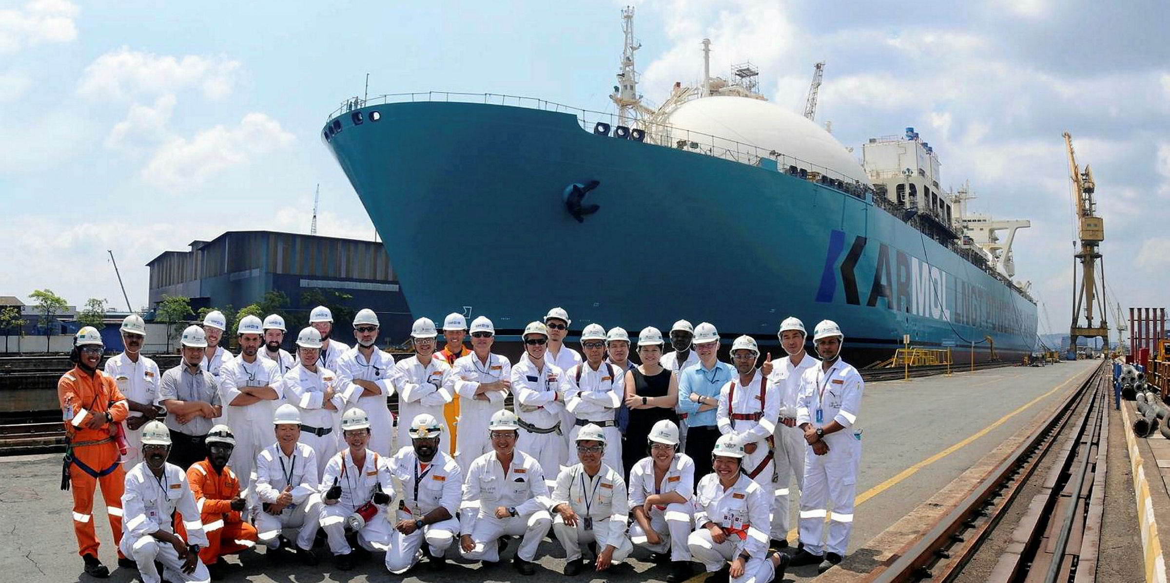 FSRU for world’s first LNG-to-power project near completion | TradeWinds