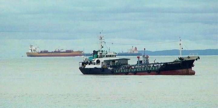 Crew rescued after small tanker capsizes off Malaysia | TradeWinds