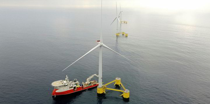 Atlantic's first floating wind array gears up to full power | Recharge