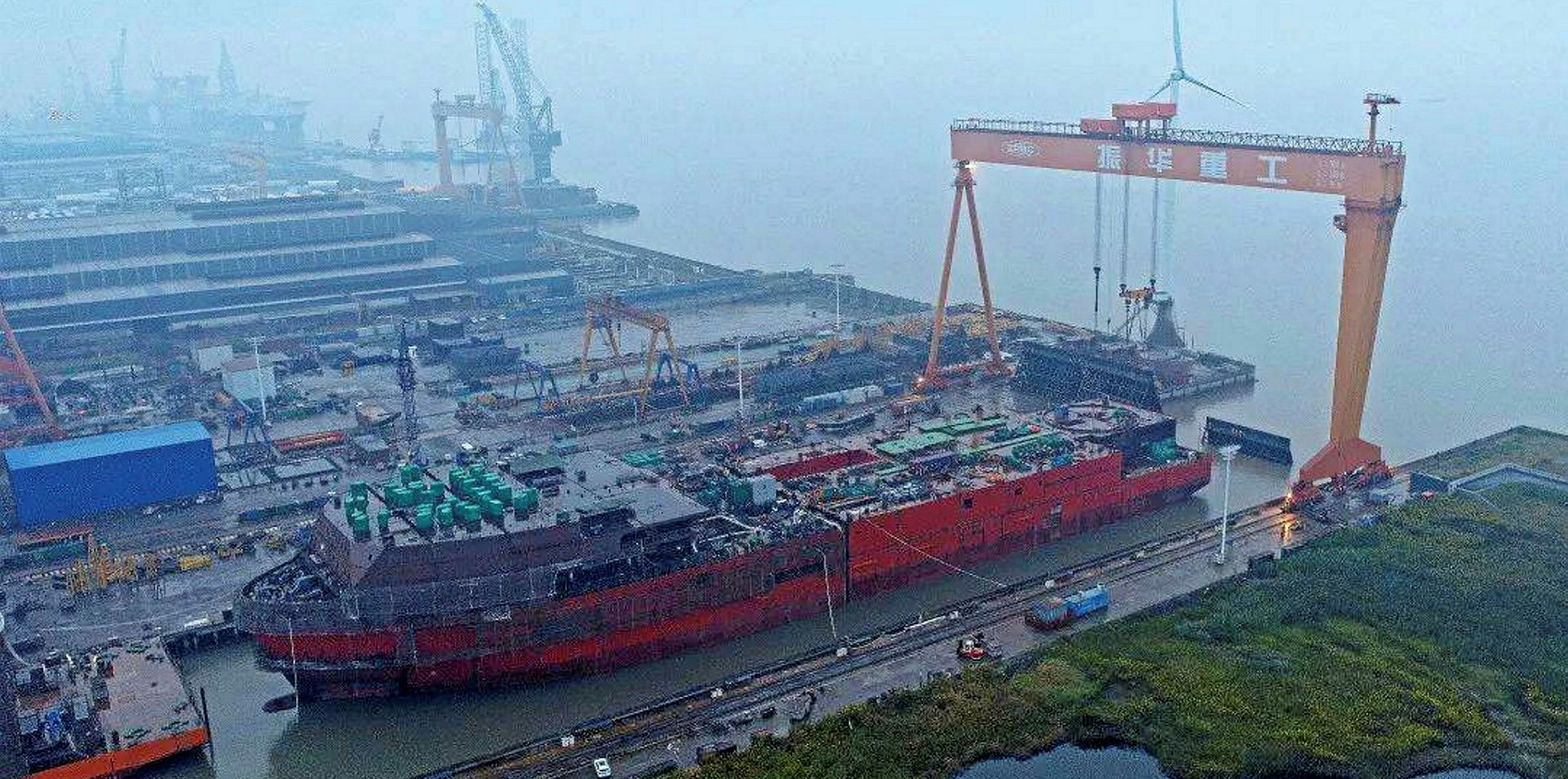 Chinese yard launches deep-water pipelay vessel | Upstream Online
