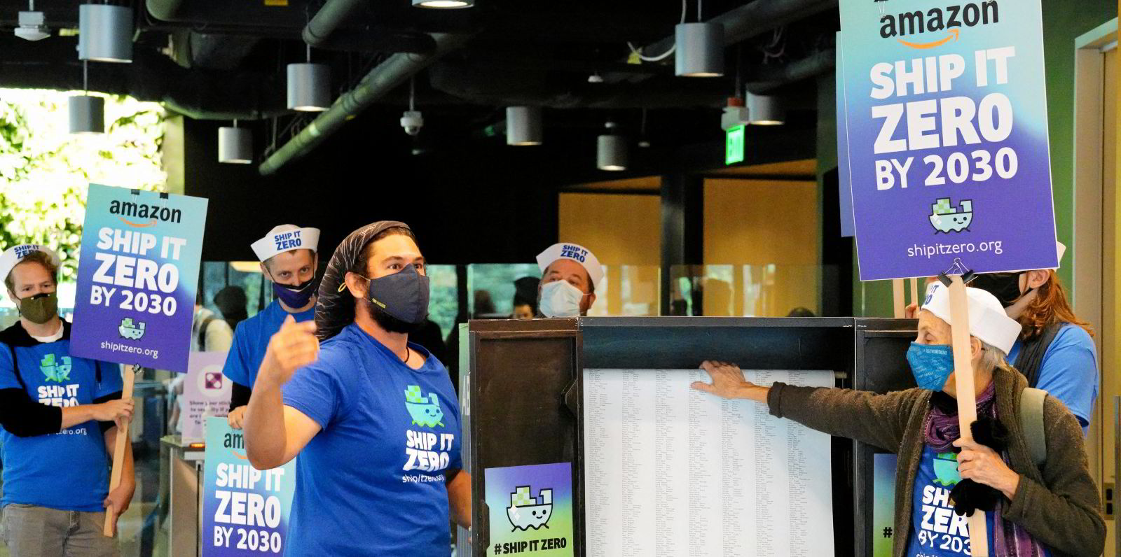 Climate activists urge Amazon to use zero-carbon shipping by 2030 ...