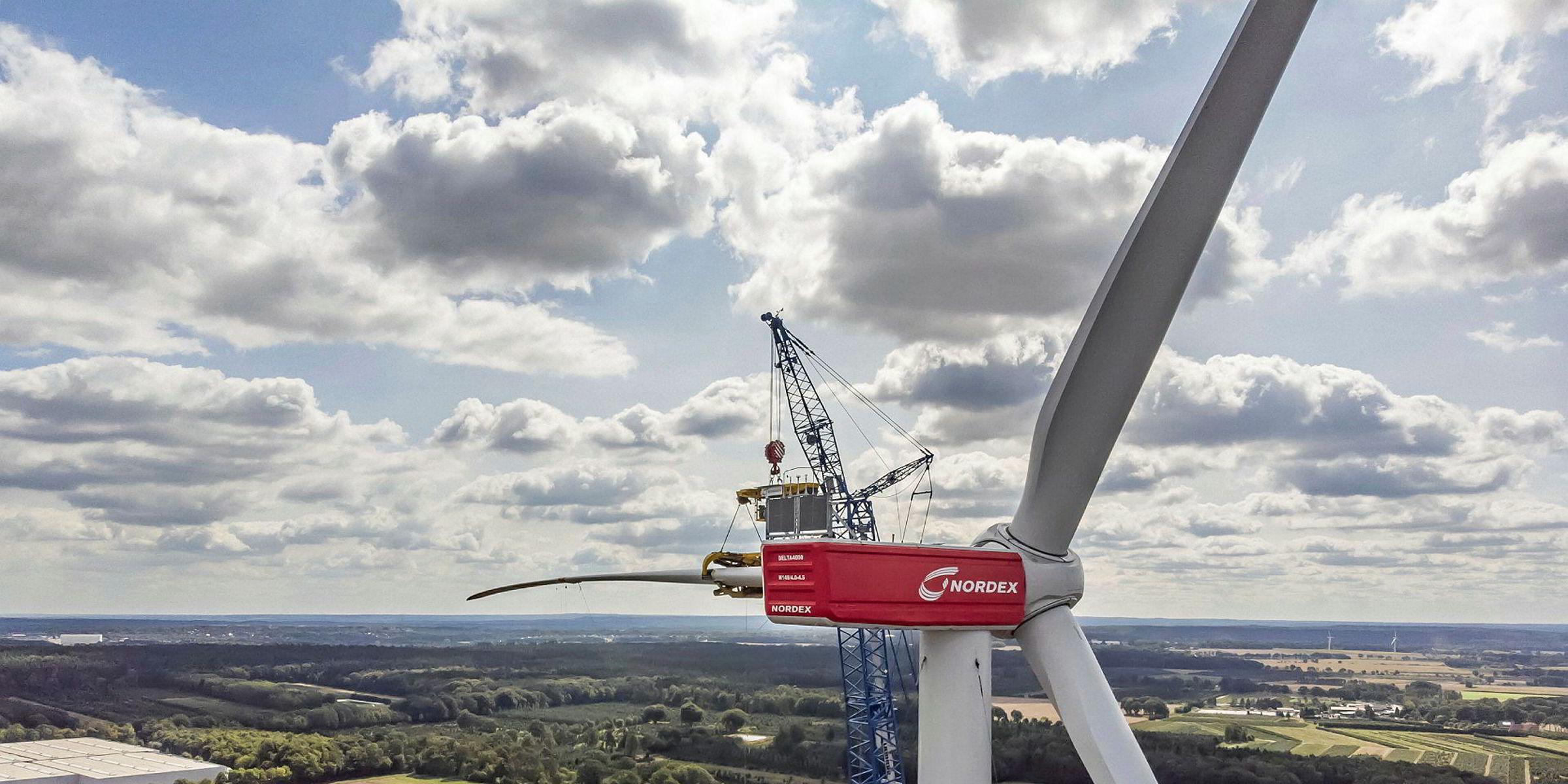 First of Nordex’s N149/4.0-4.5 turbine with 4.5MW output installed ...