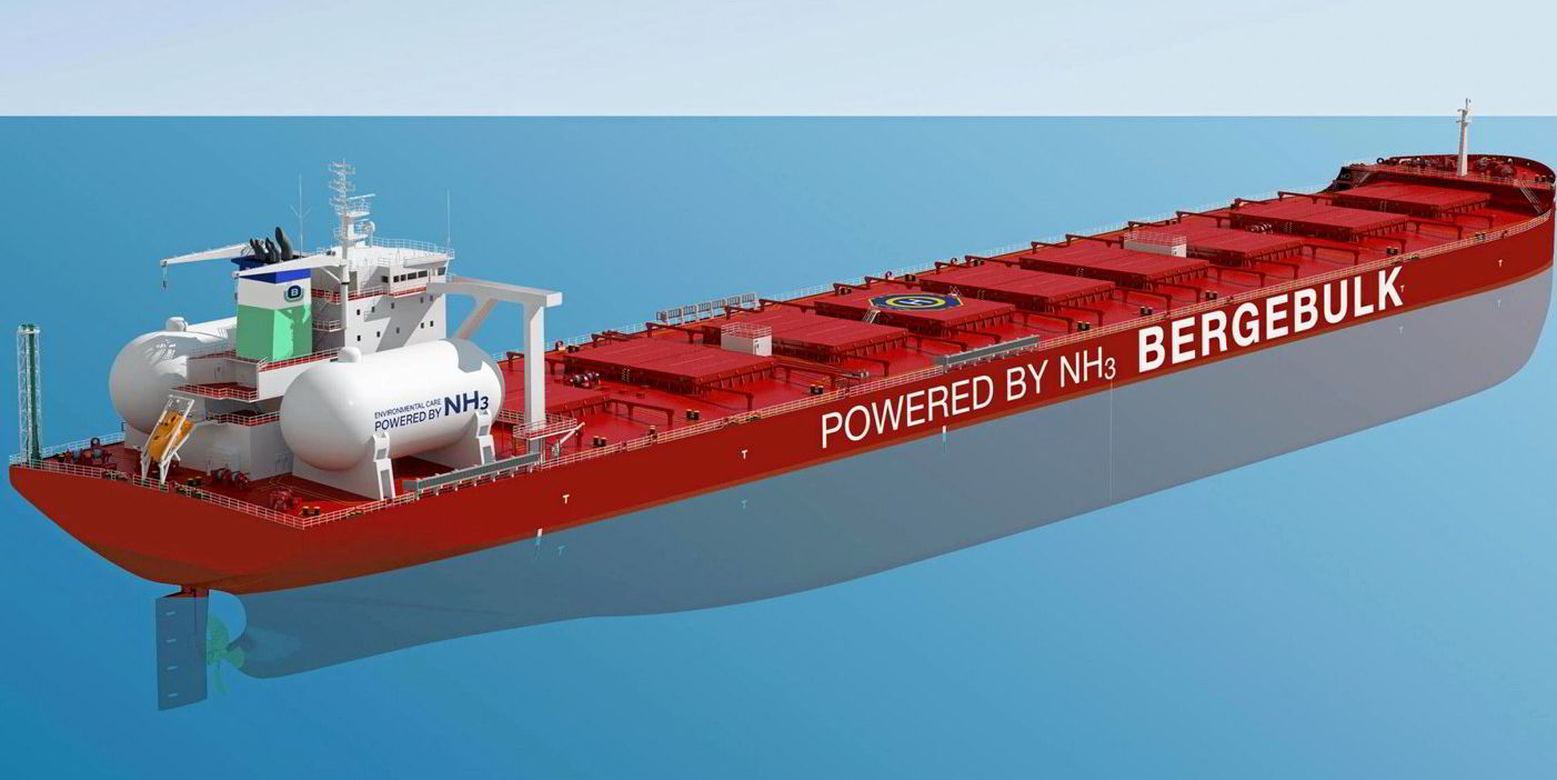 Berge Bulk confirms order for two ammonia-fuelled newcastlemax bulkers in China | TradeWinds
