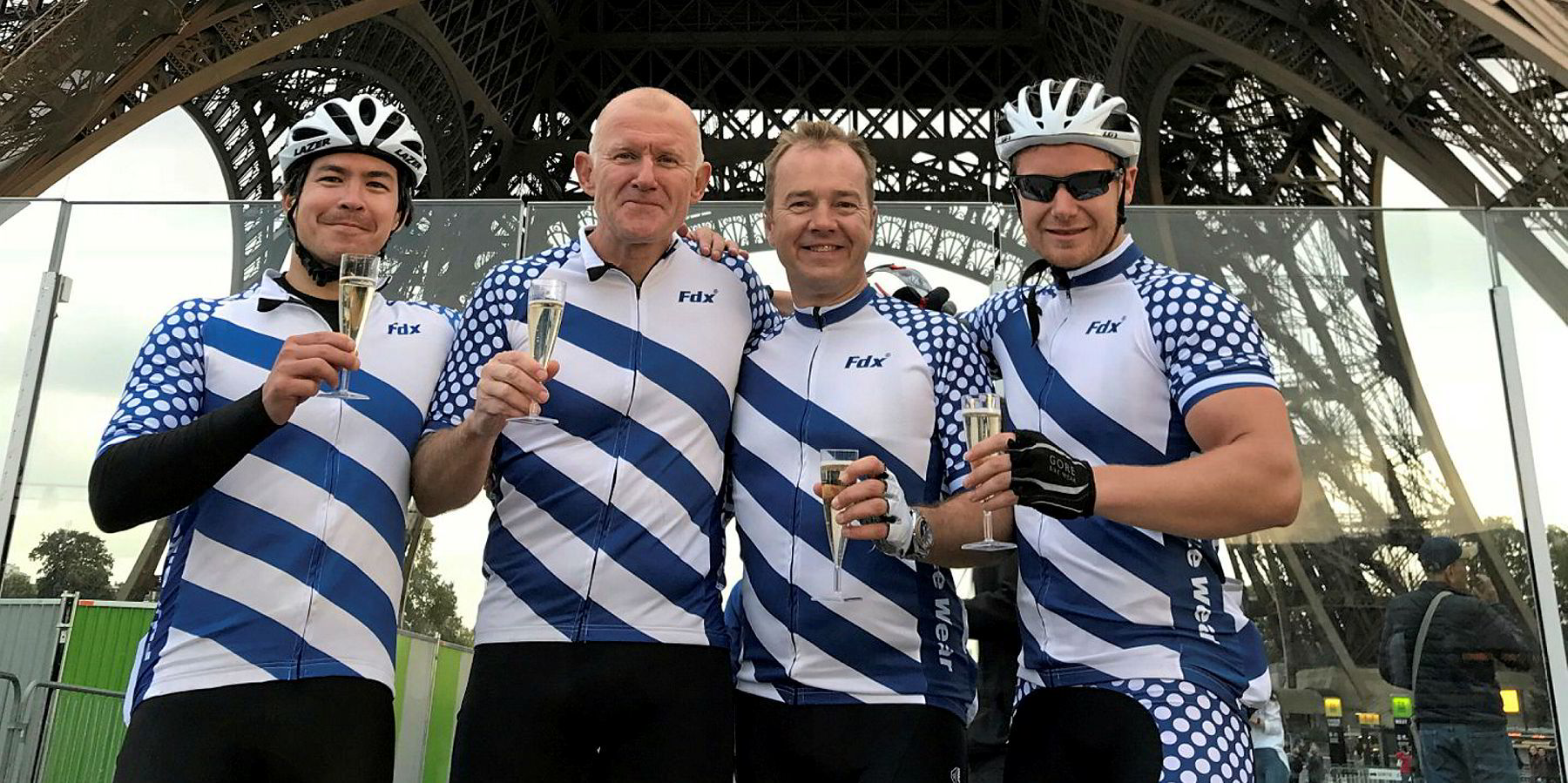 Tsakos team turns charity pedals with ride to Paris | TradeWinds