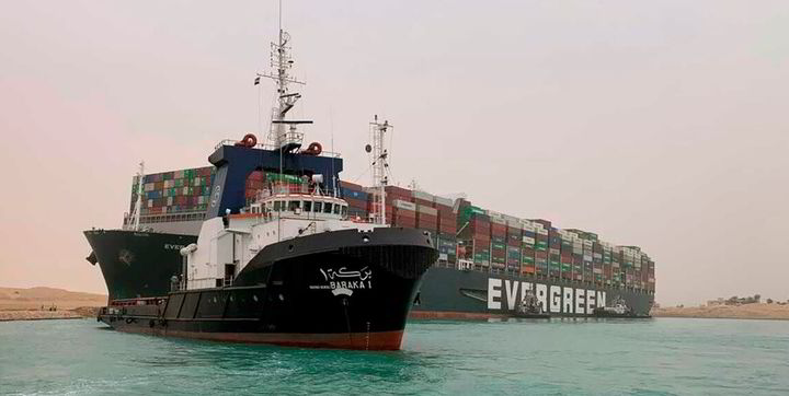 Smit Salvage assists with Ever Given refloating effort in Suez Canal ...