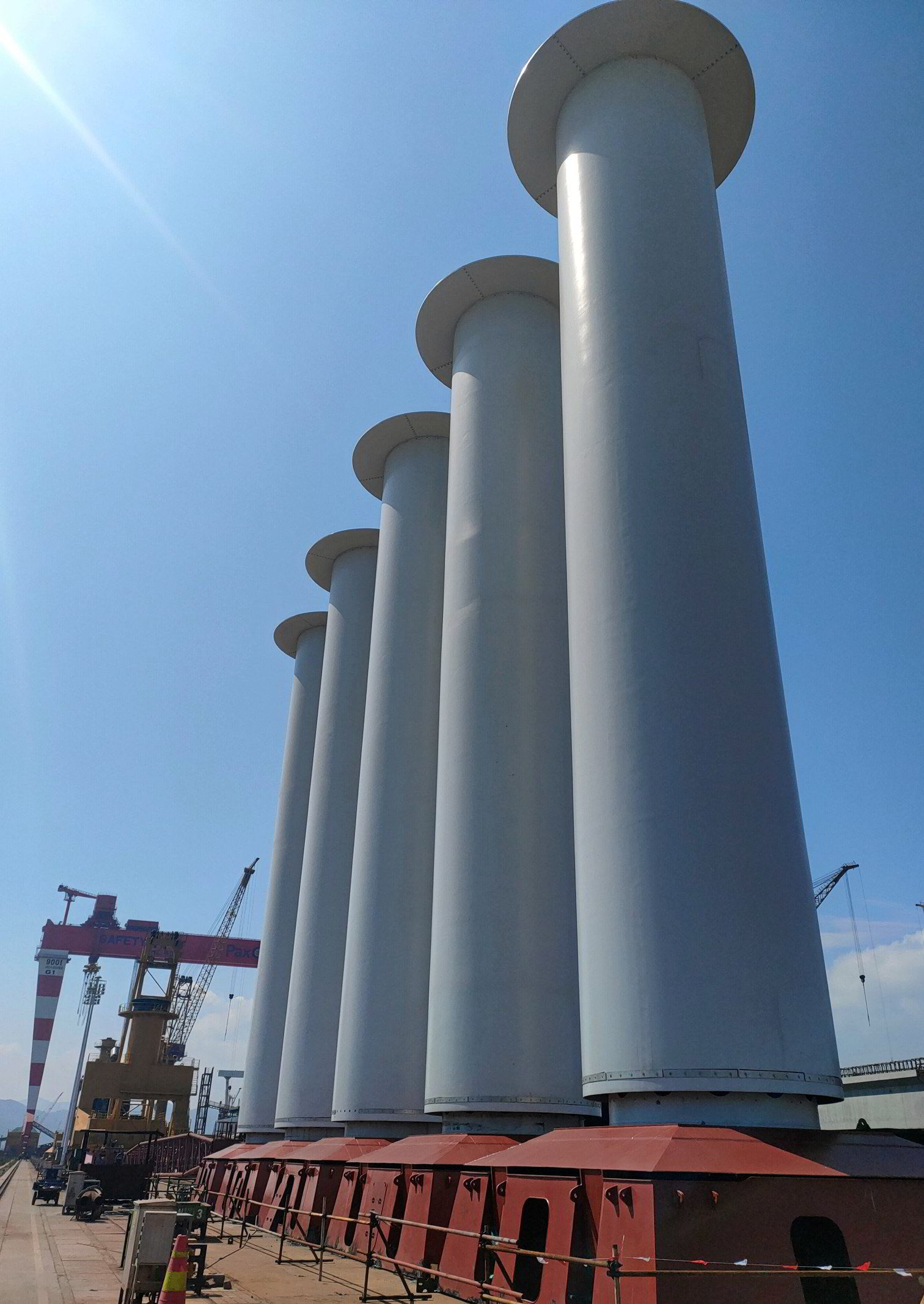 Biggest rotor sail project installed on Pan Ocean VLOC newbuild for ...