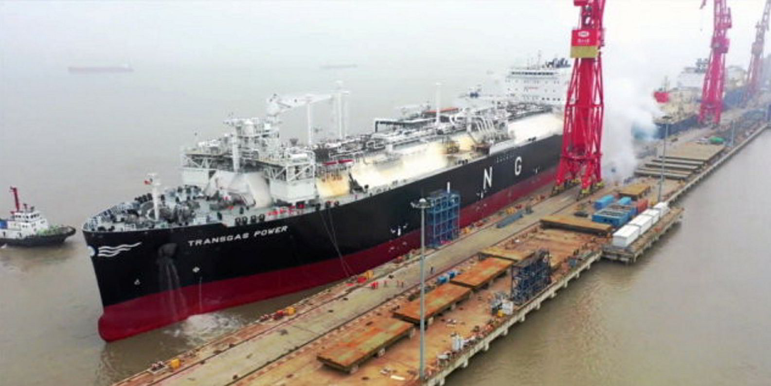 Hudong completes sea trials of floating gas unit set for Greek owner ...