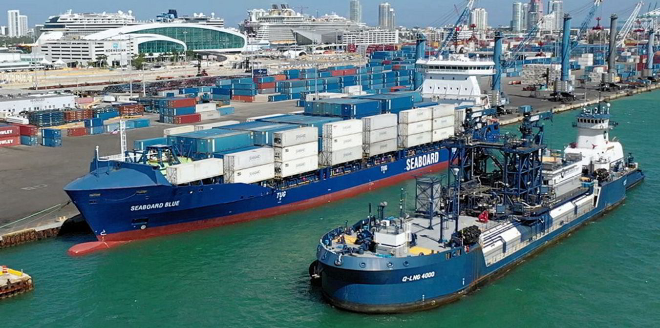 Seaboard Completes Miamis First Lng Bunkering Of Dual Fuel Vessel