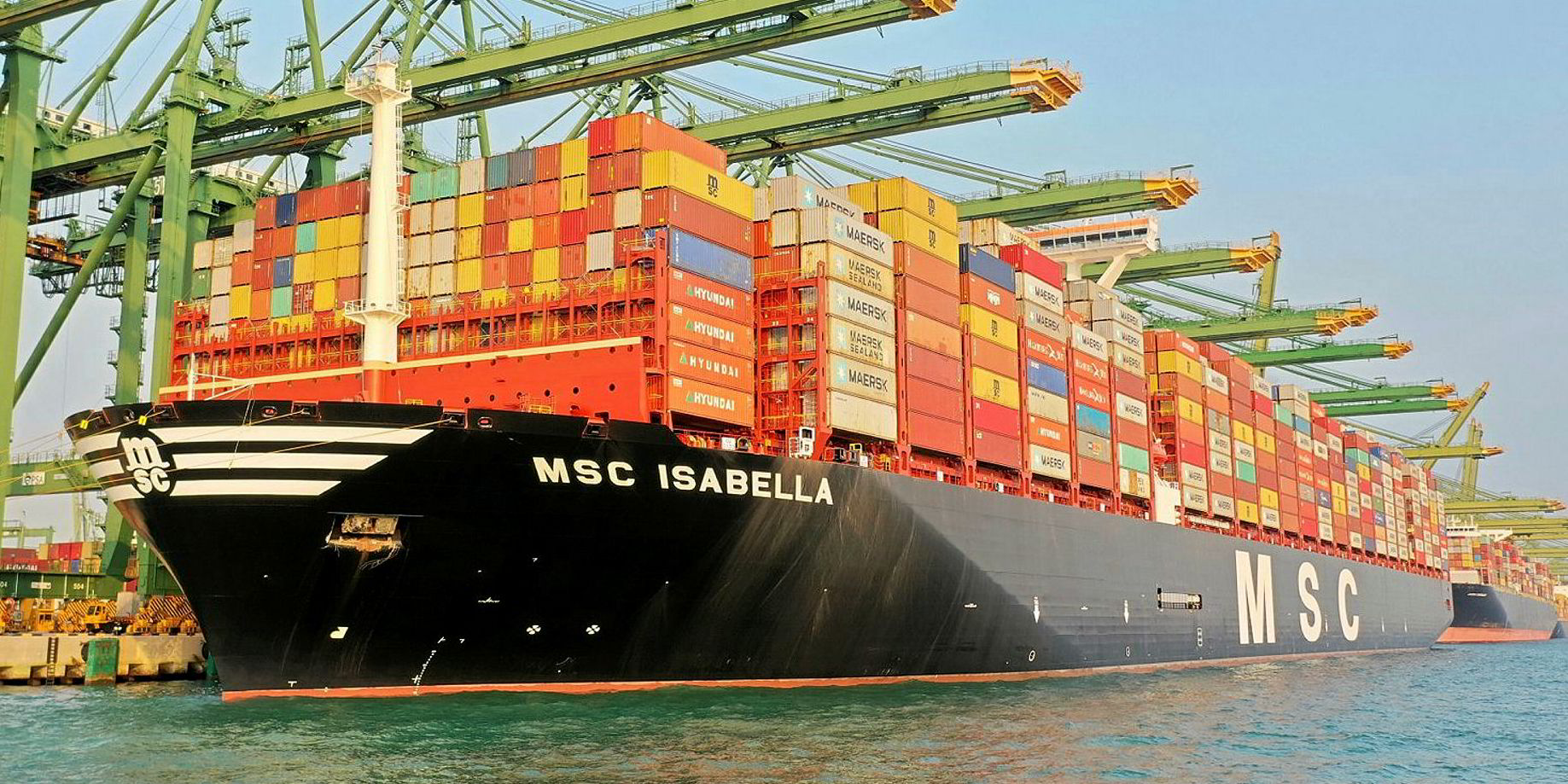 MSC’s Isabella becomes largest boxship to call at Singapore | TradeWinds