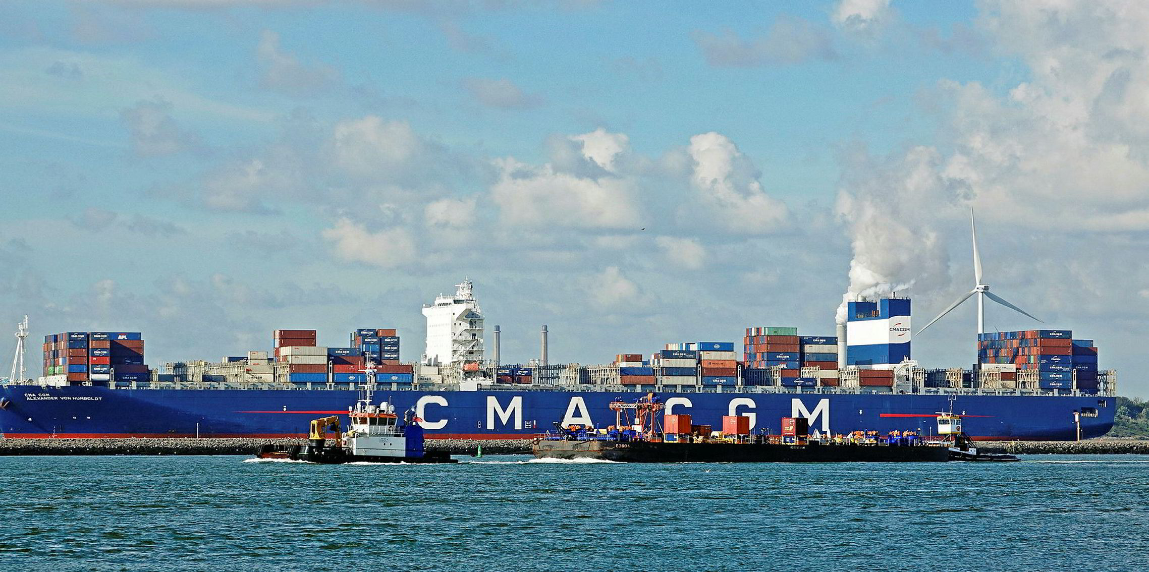 CMA CGM container ship suffers cargo hold fire off Malaysia | TradeWinds