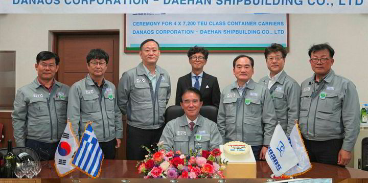 Daehan Shipbuilding and Danaos confirm container ship order | TradeWinds