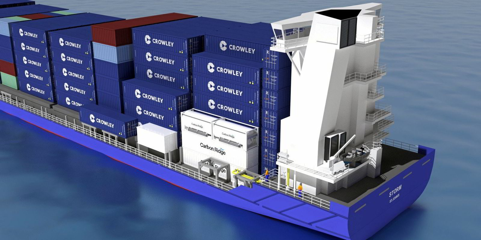 Crowley joins Carbon Ridge to pilot carbon capture system on container ...
