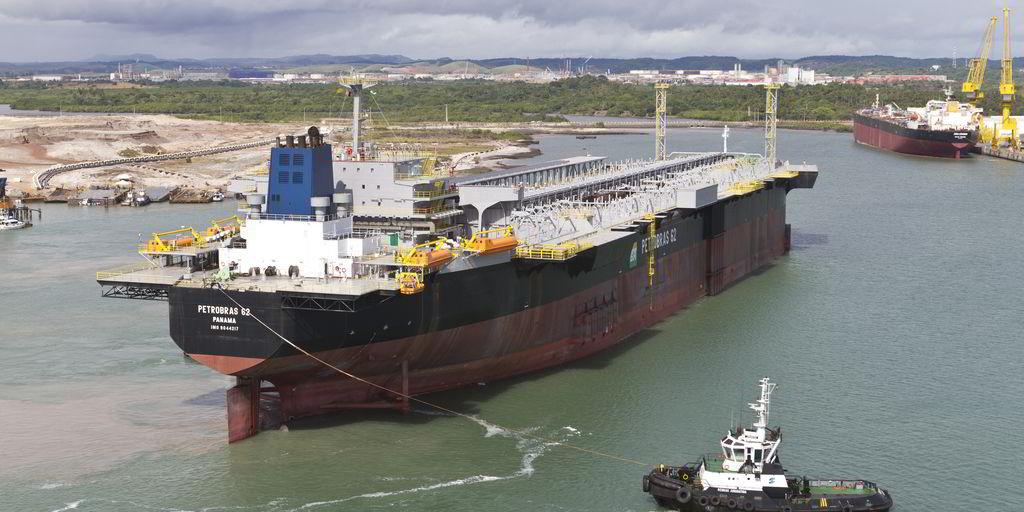 Flare tower crashes in Brazil FPSO build | Upstream Online