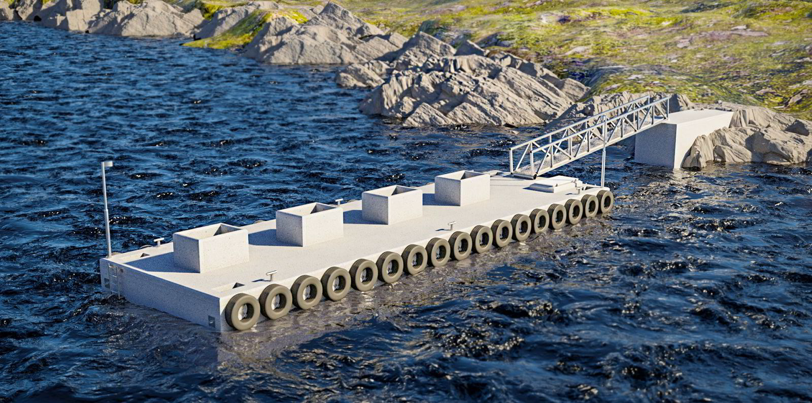 Her er den første flytende fiskerikaia med lagerplass | Fiskeribladet