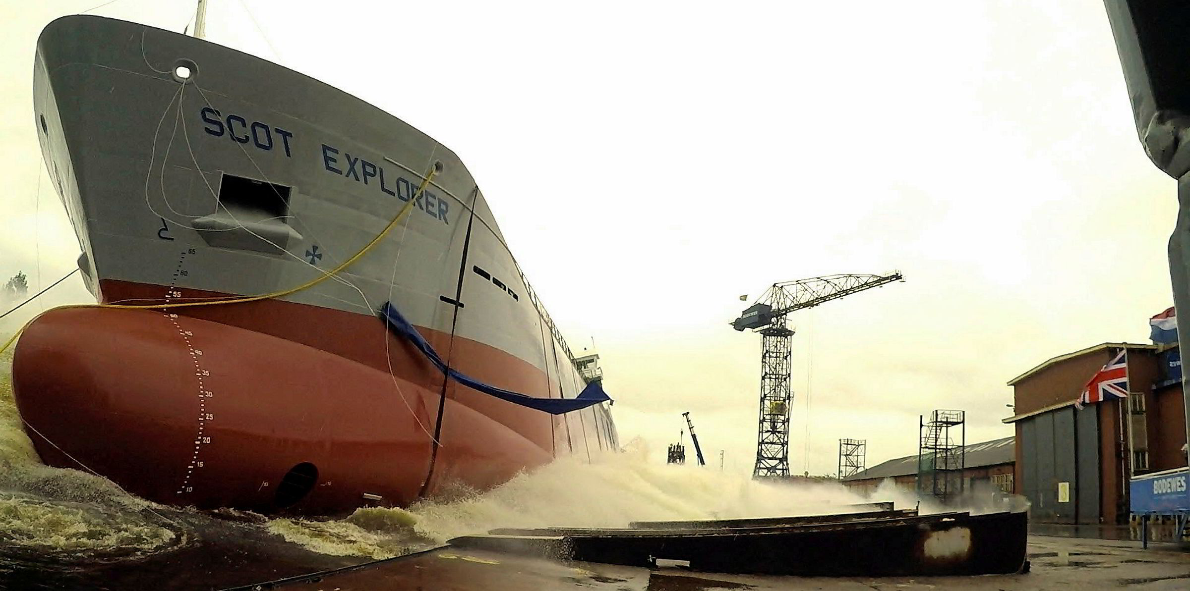 Scotline log carrier launched from Dutch shipyard | TradeWinds