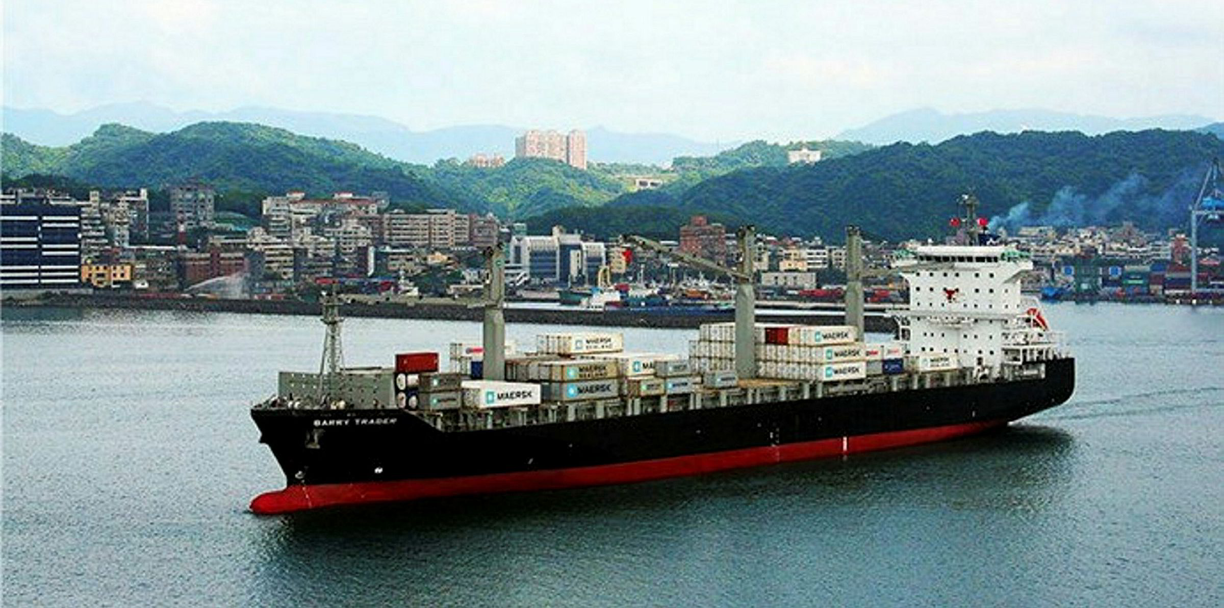 Lomar boxship briefly held over collision | TradeWinds