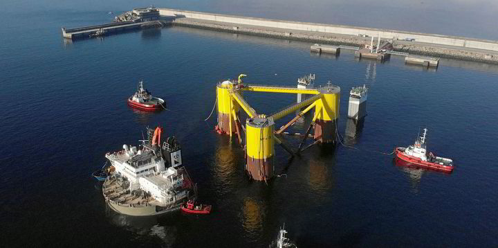 Turbine assembly starts for Portugal’s first floating wind farm | Recharge