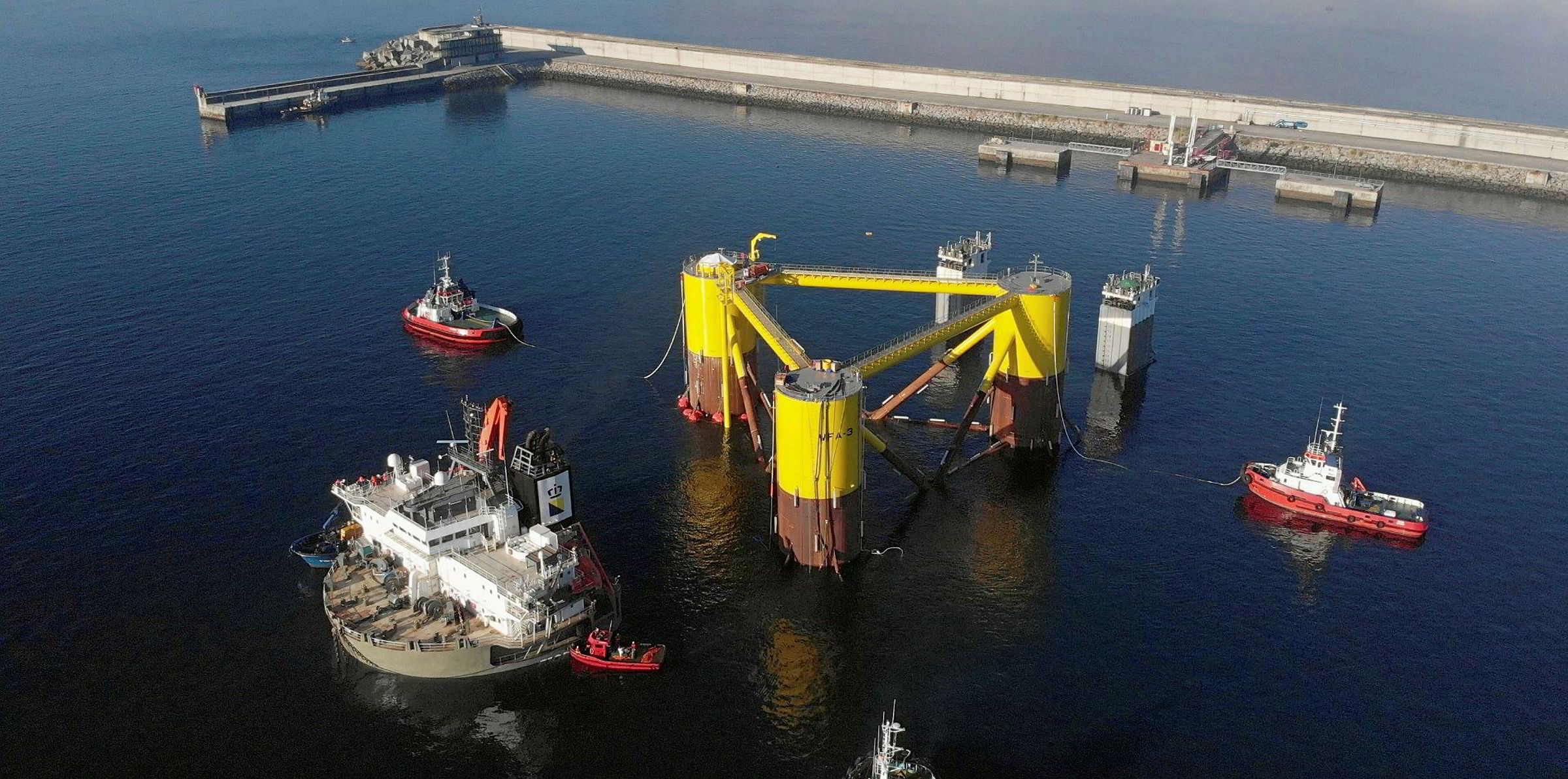 Turbine assembly starts for Portugal’s first floating wind farm | Recharge