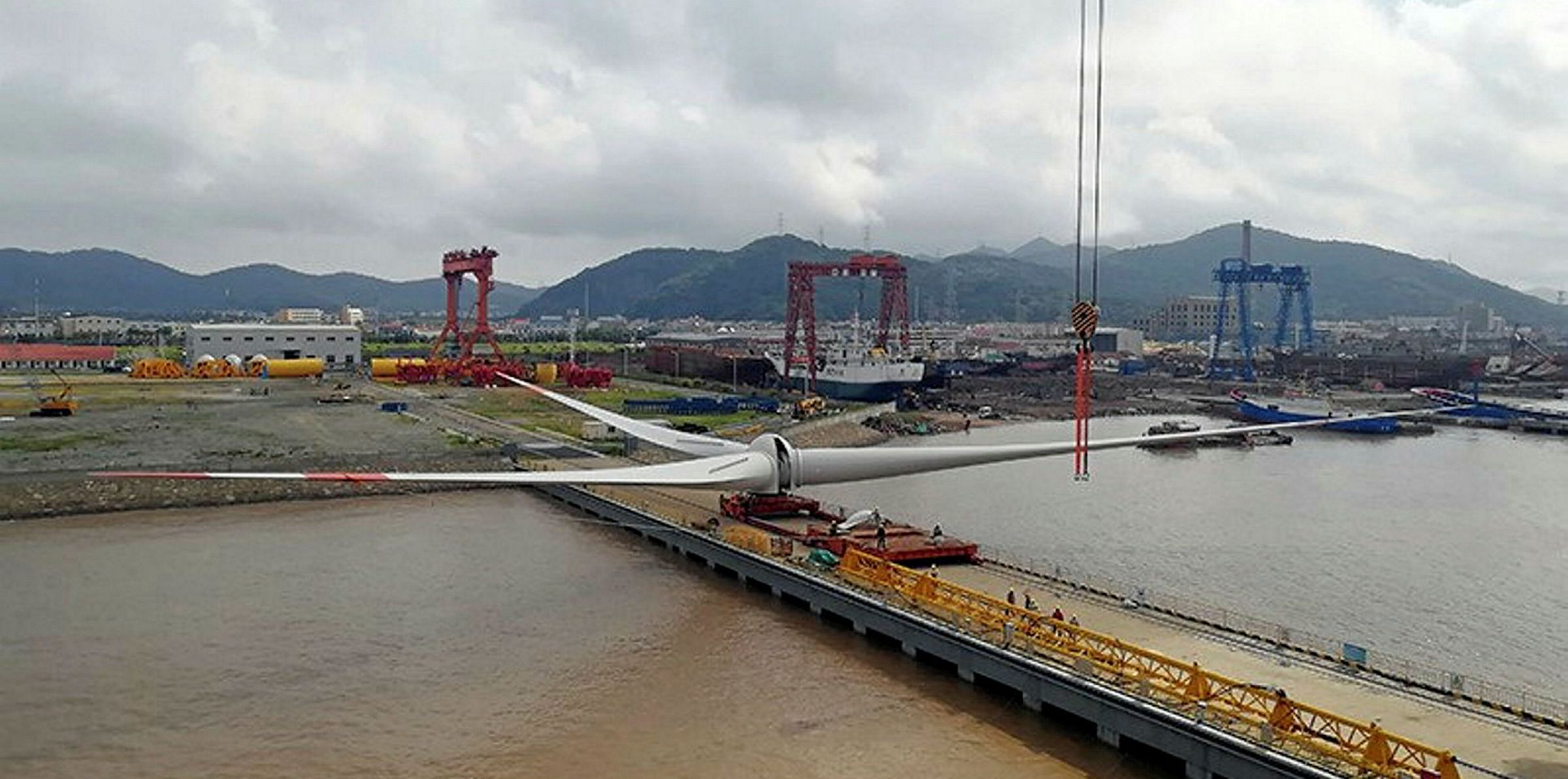 LM blades installed on 4MW Shanghai Electric offshore turbine | Recharge