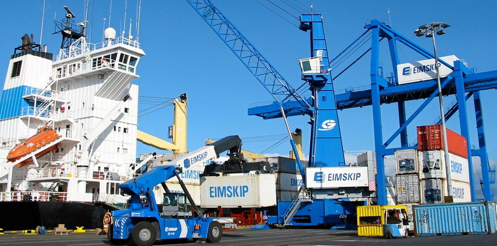 Ernst Russ and Eimskip team up to buy feeder container ship | TradeWinds
