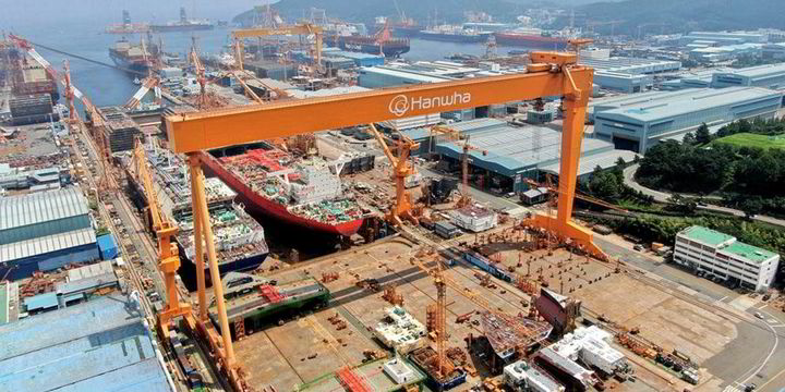 Hanwha Ocean floats unusual tender for early delivering VLCC berths ...