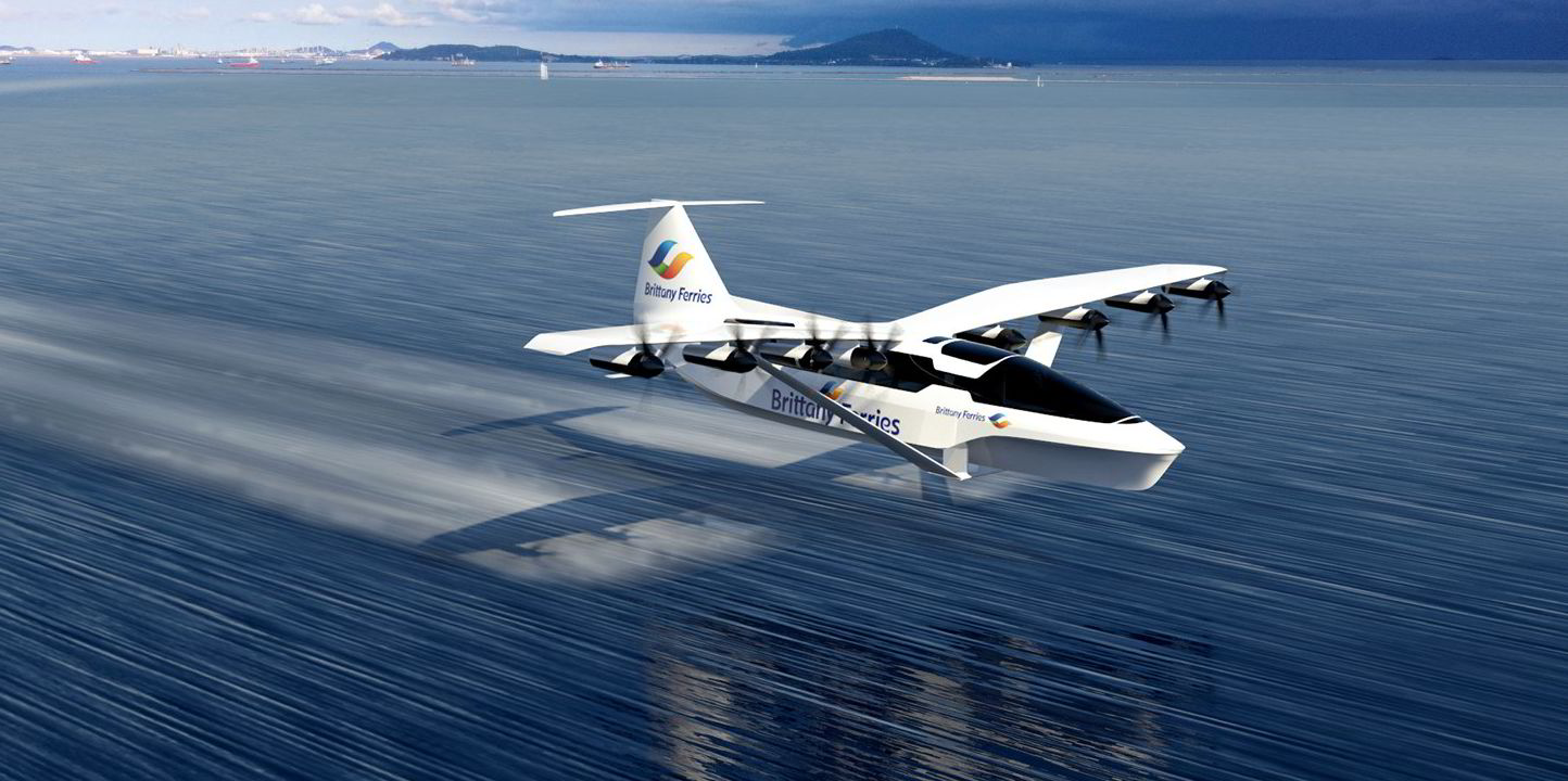Brittany Ferries develops sea-skimming 'flying ferry' for Channel route ...