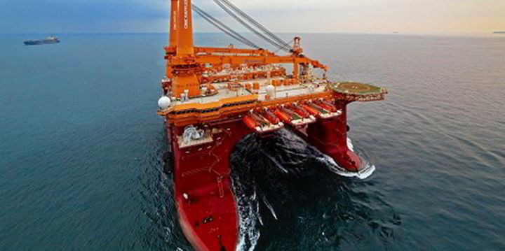 CIMC Raffles heavy lift vessel nets Chinese offshore wind farm work ...