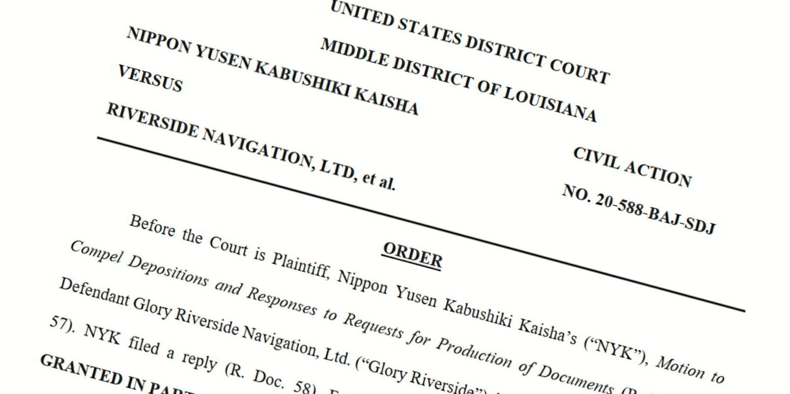 NYK Line moves for sanctions as lawsuit against Turkish firm hangs in ...