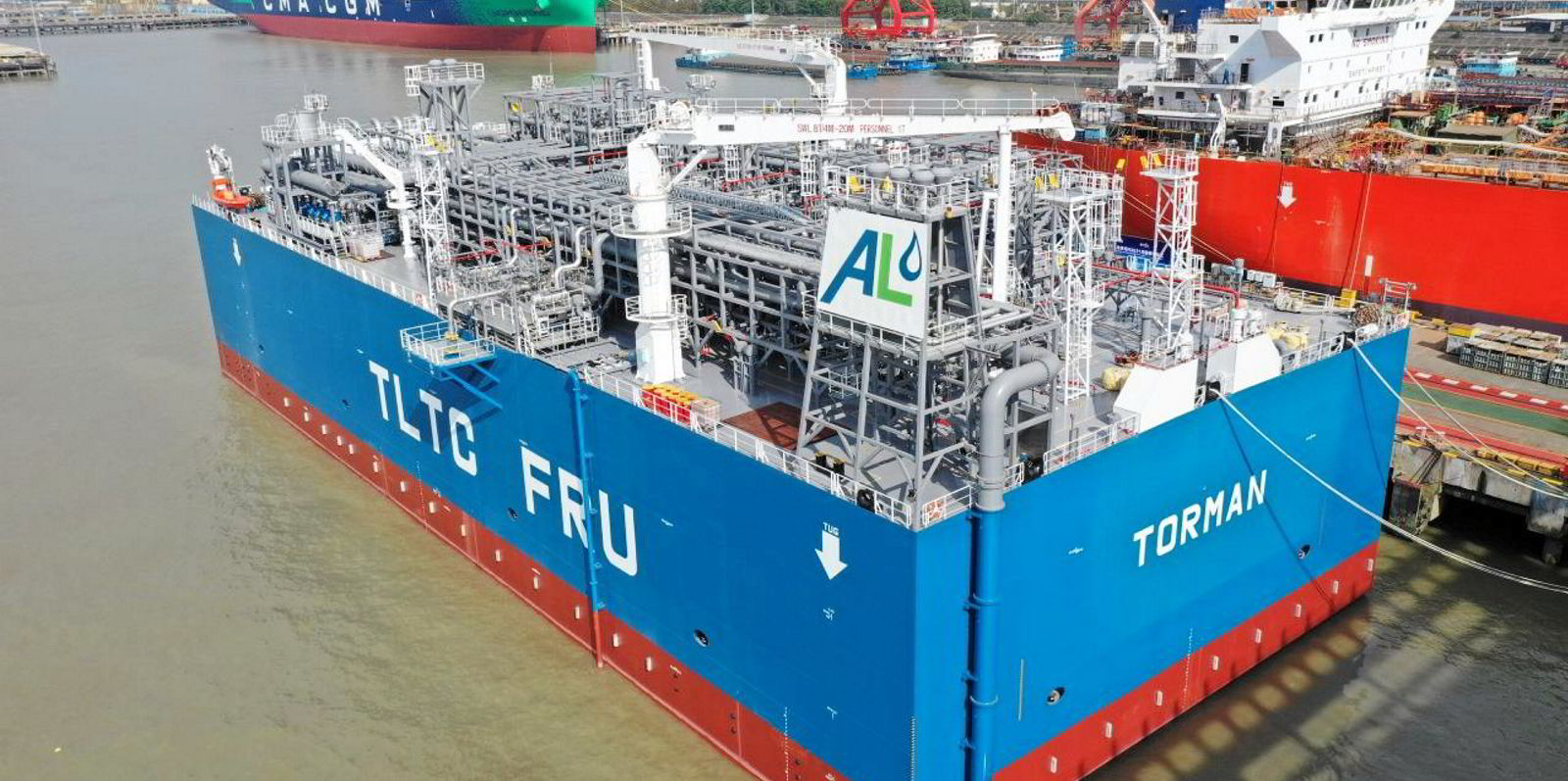 Floating regasification unit leaves China for Ghana LNG project ...