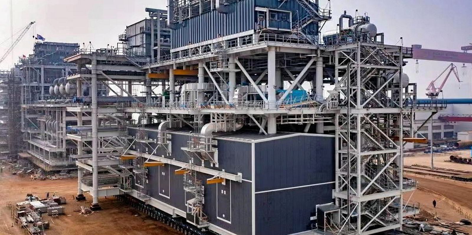 Sailaway: COOEC dispatches modules for LNG Canada | Upstream Online Sailaway: COOEC dispatches modules for LNG Canada | Upstream Online