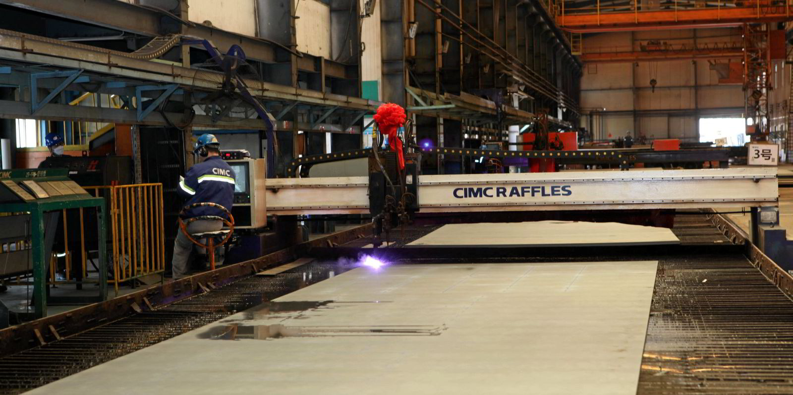 CIMC Raffles cuts first steel for China’s largest offshore wind vessel ...