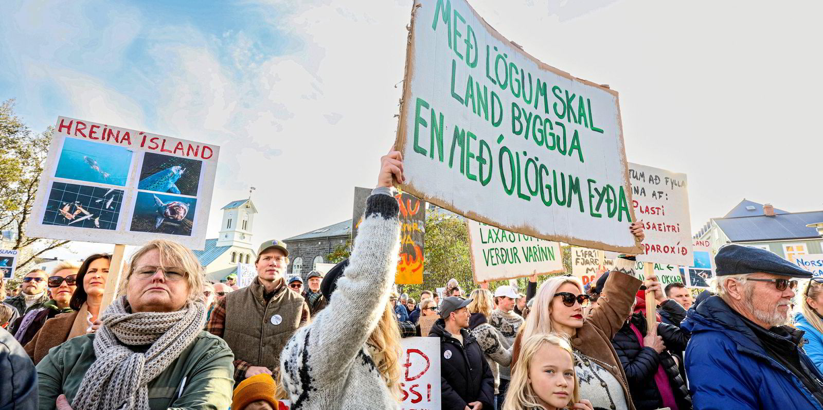 Protests in Iceland put Norwegian salmon farm operators in the ...