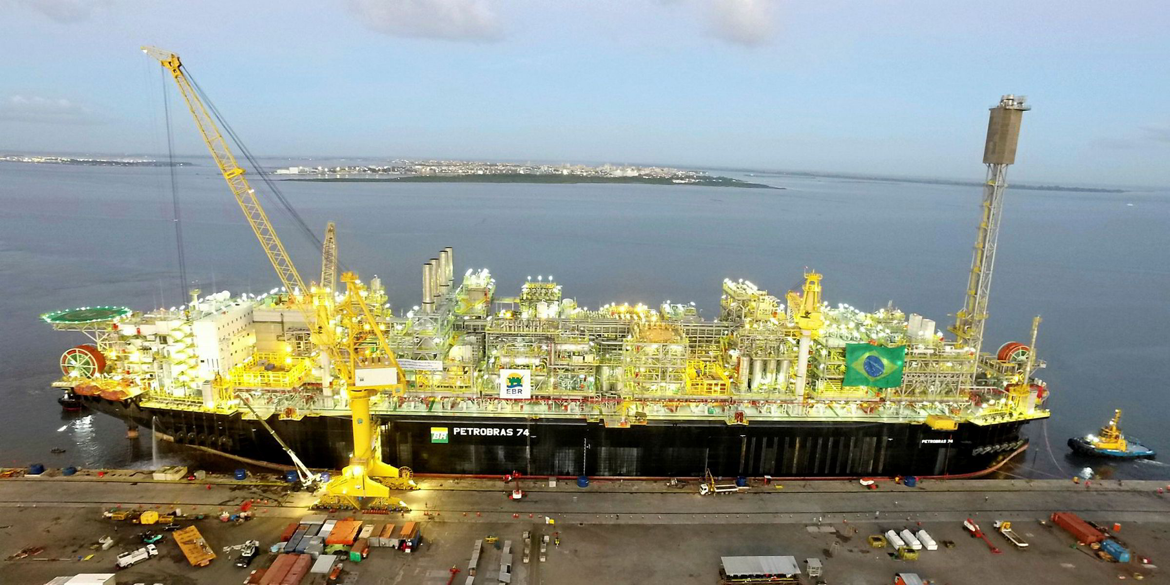 Arrival of P-74 to light up output start at Buzios | Upstream Online