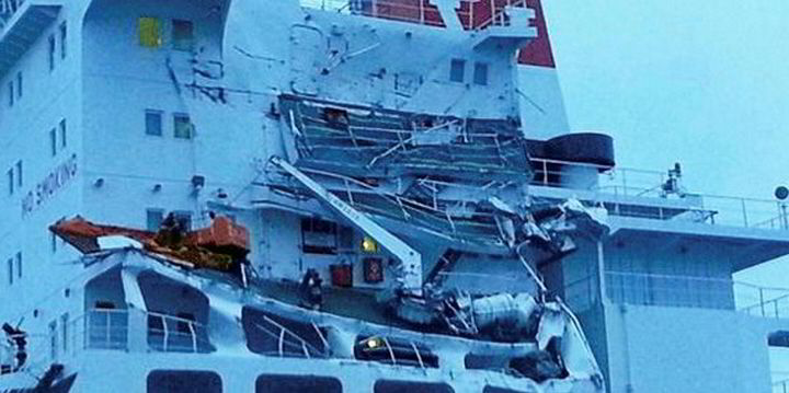 Radio mix-up and fatigue blamed for tanker, bulker clash | TradeWinds